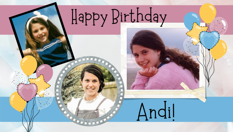 Andi’s Birthday Through the Years – Andi Carter's Blog